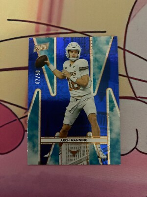 ARCH MANNING 2024 PANINI NATIONAL CONVENTION #RP4 BLUE FOIL /50 (RC) | eBay