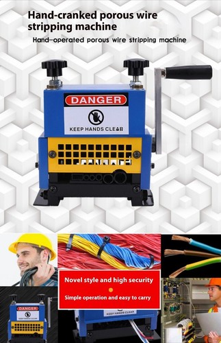 Manual Wire Stripping Machine Multi Hole Old Cable Wire Pulling Machine ...