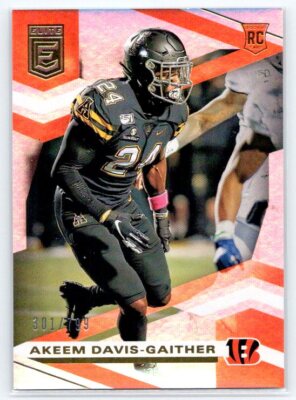 Akeem Davis-Gaither 2020 Donruss Elite #/799 Rookie #162 | eBay