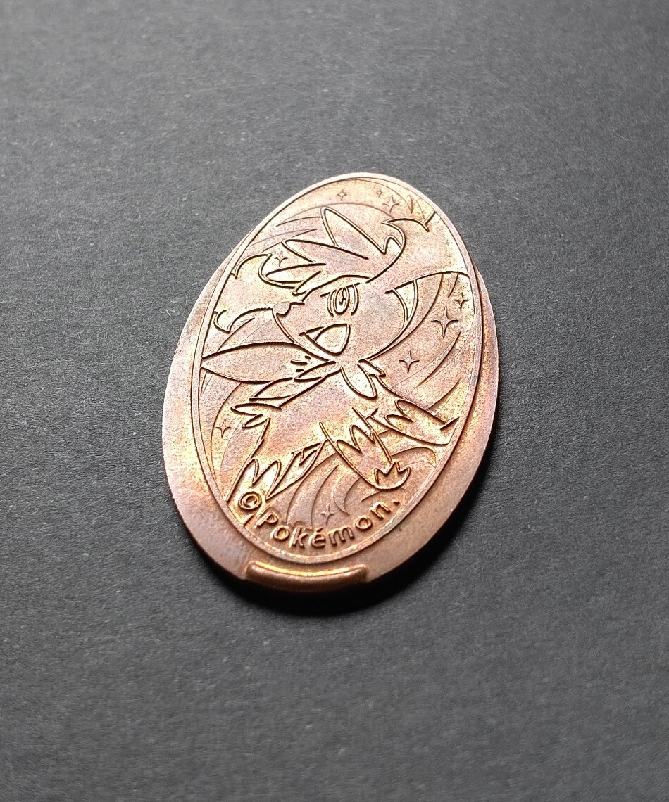 Shaymin Pokemon Medal Coin Bronze Medaleaf Japanese Nintendo Japan F/S ...