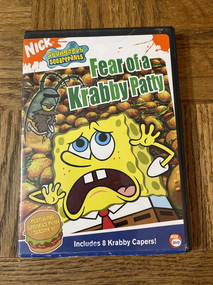 Spongebob Fear Of A Krabby Patty Dvd