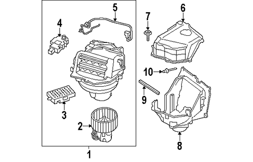 BMW 64119242607 GENUINE OEM BLOWER MOTOR | eBay