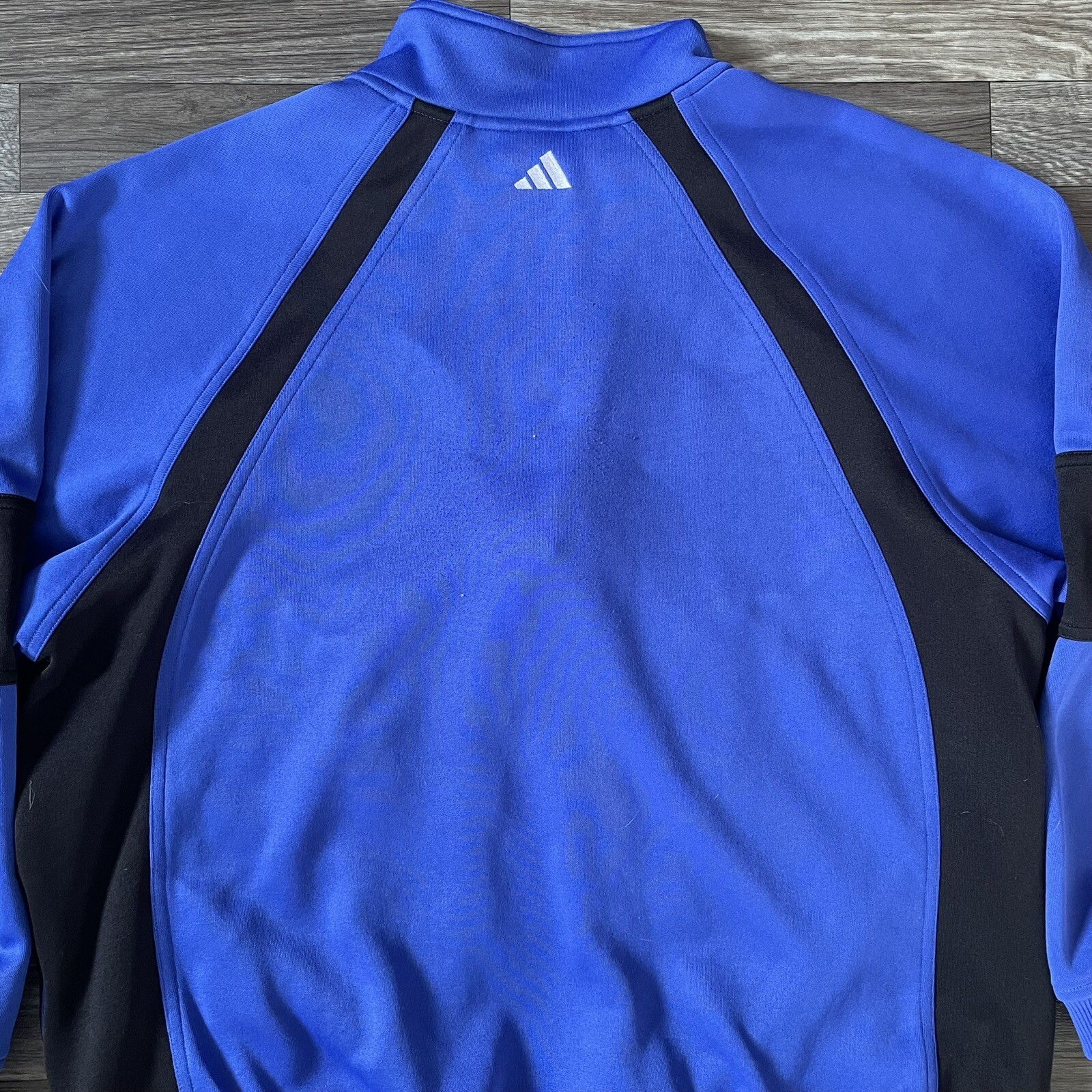 Vintage Adidas Predator 1/4 Zip Jacket Men’s Large Bl… - Gem