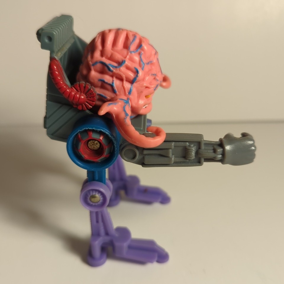 1989 Krang Teenage Mutant Ninja Turtles TMNT Action Figure Toy Brain ...