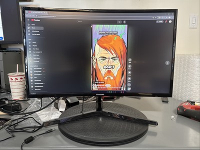 1D Samsung C27F398 27 inch Curved LED Monitor | eBay