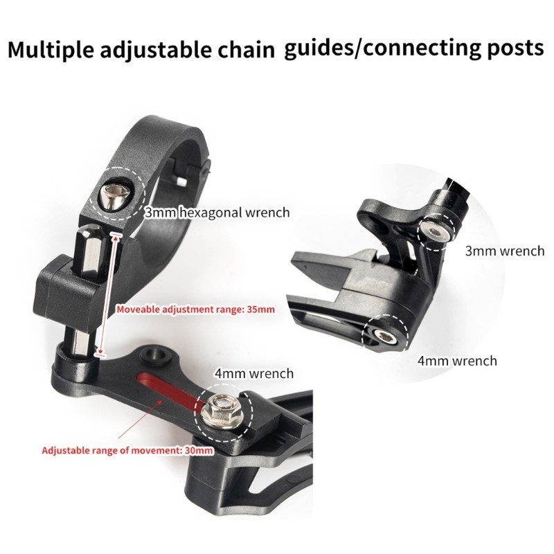 Bike Chain Protector Bike Pulley Chain Stabilizer Chainring Tensioner ...
