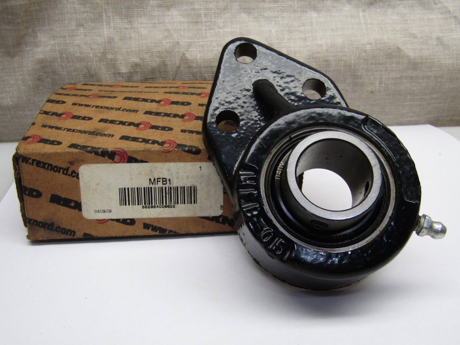 Rexnord MFB1 1" 3-Bolt Bracket Flange Mount Bearing | eBay