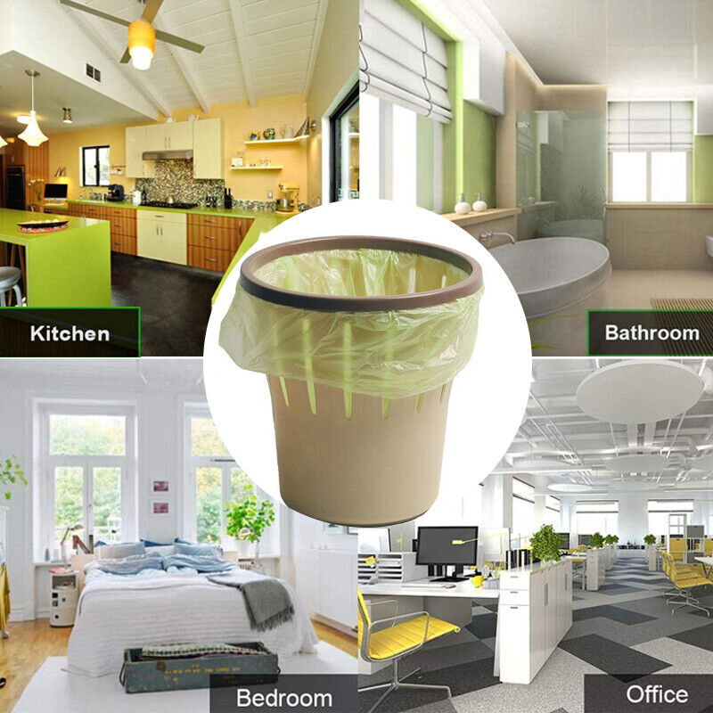 10Rolls Biodegradable Bin Liners Kitchen Garbage Bags 2.6GL,4GL,8GL ...