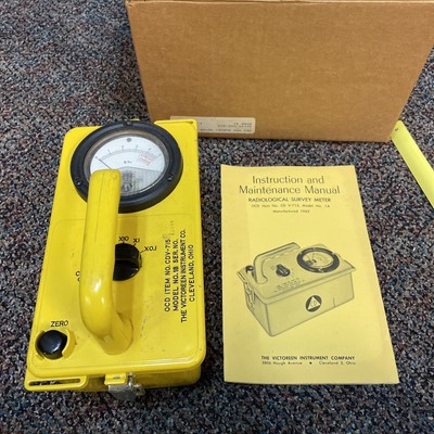 Radiation Detectors & Geigers - Victoreen Instrument