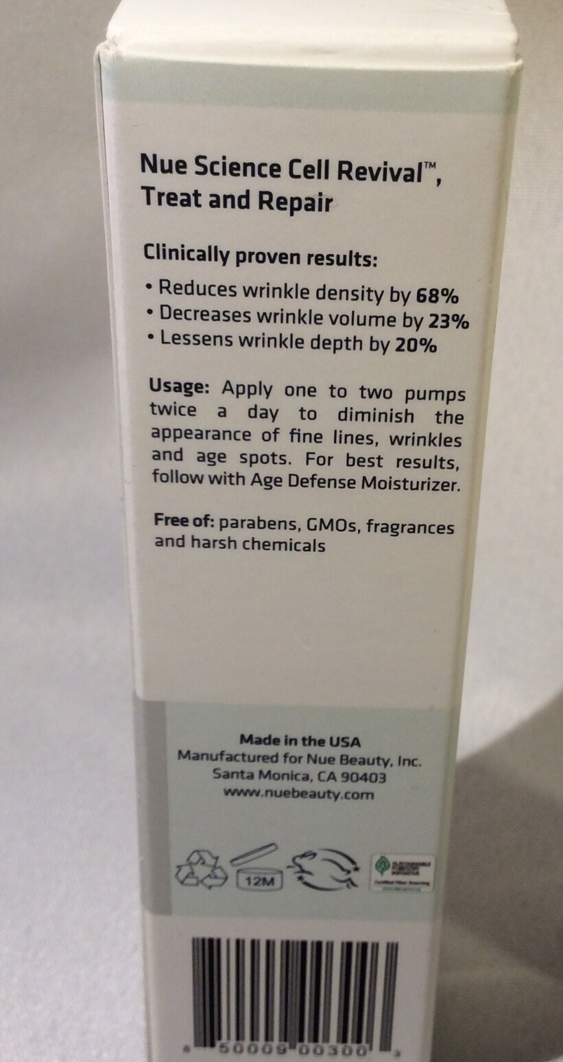 Nue Science Cell Revival 2 Treat / Repair - 0.5 fl oz - New/Sealed ...