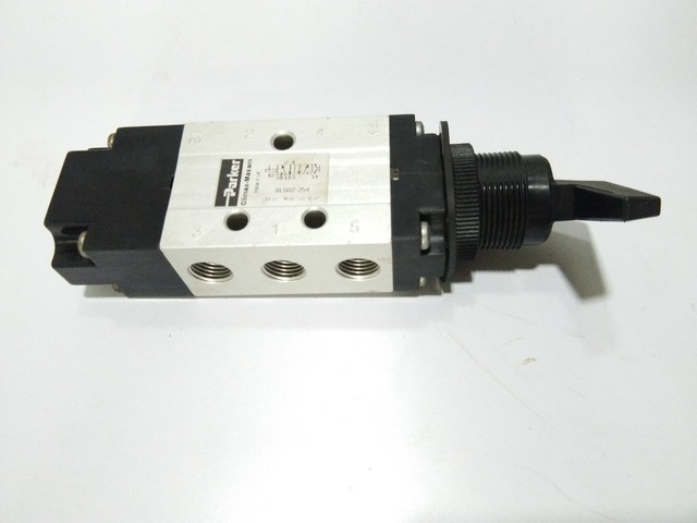 Parker 8l502-254 Manual Lever Pneumatic Control Valve Climax-maxam Max ...