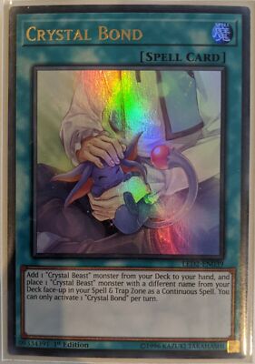 YuGiOh Crystal Bond Ultra Rare 1st Edition LED2-EN039 | eBay Australia