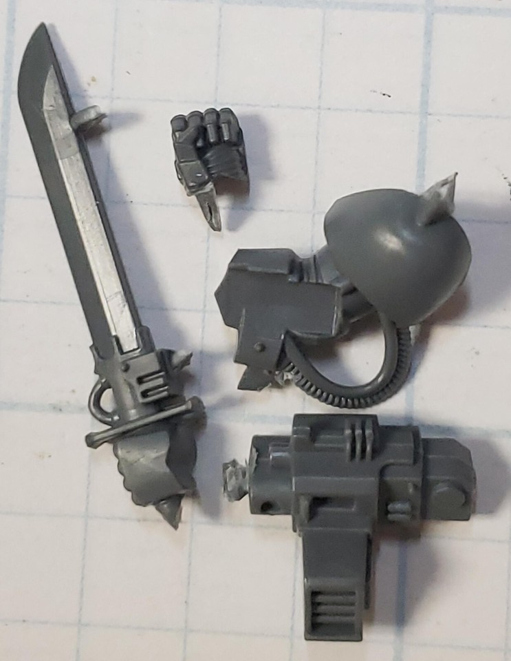 Warhammer 40k Grey Knight Bits: Terminator Storm Bolter w Nemesis ...