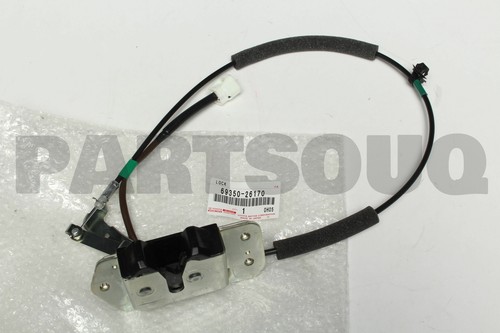 6935026170 Genuine Toyota LOCK ASSY, BACK DOOR 69350-26170 | eBay