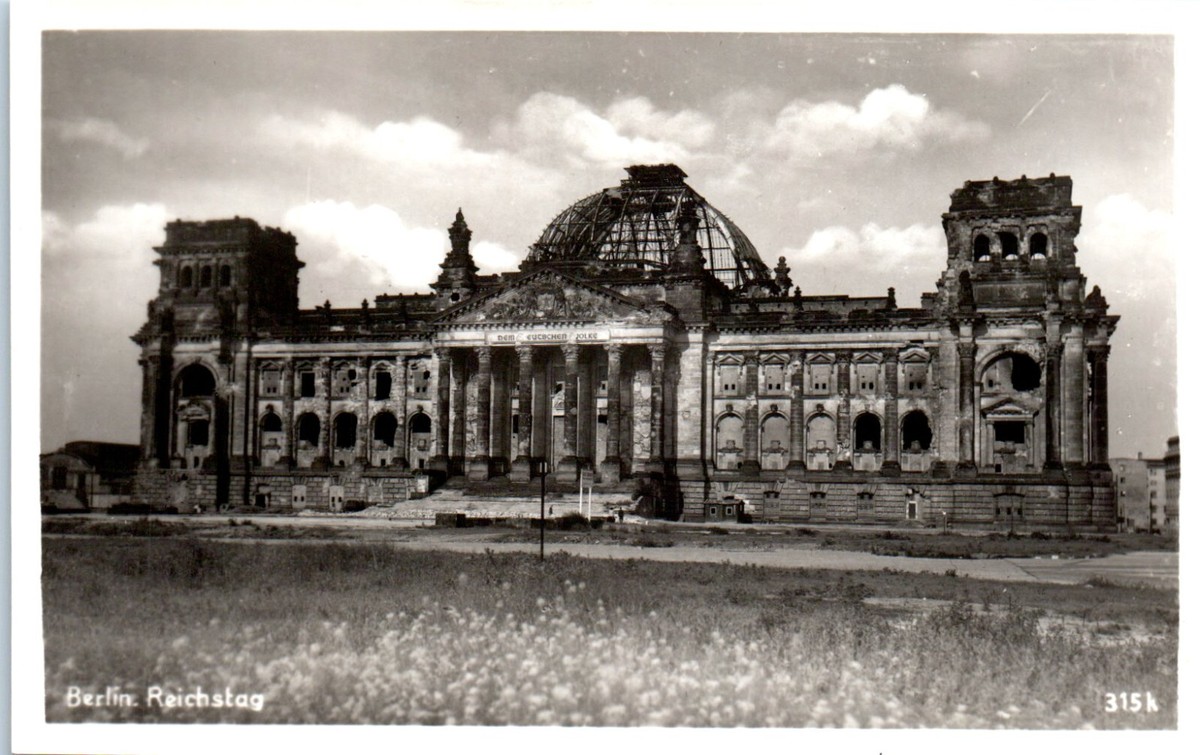 Reichstag Building Ww2 Reichstag, New German Parliament