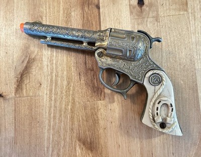 VTG 50's Wyandotte Red Ranger Cap Gun Gold Tone Western Cowboy Toy RARE ...