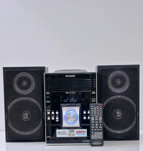 Sharp XL-DK255 Component Stereo System CD Radio Ipod Dock With Remote ...