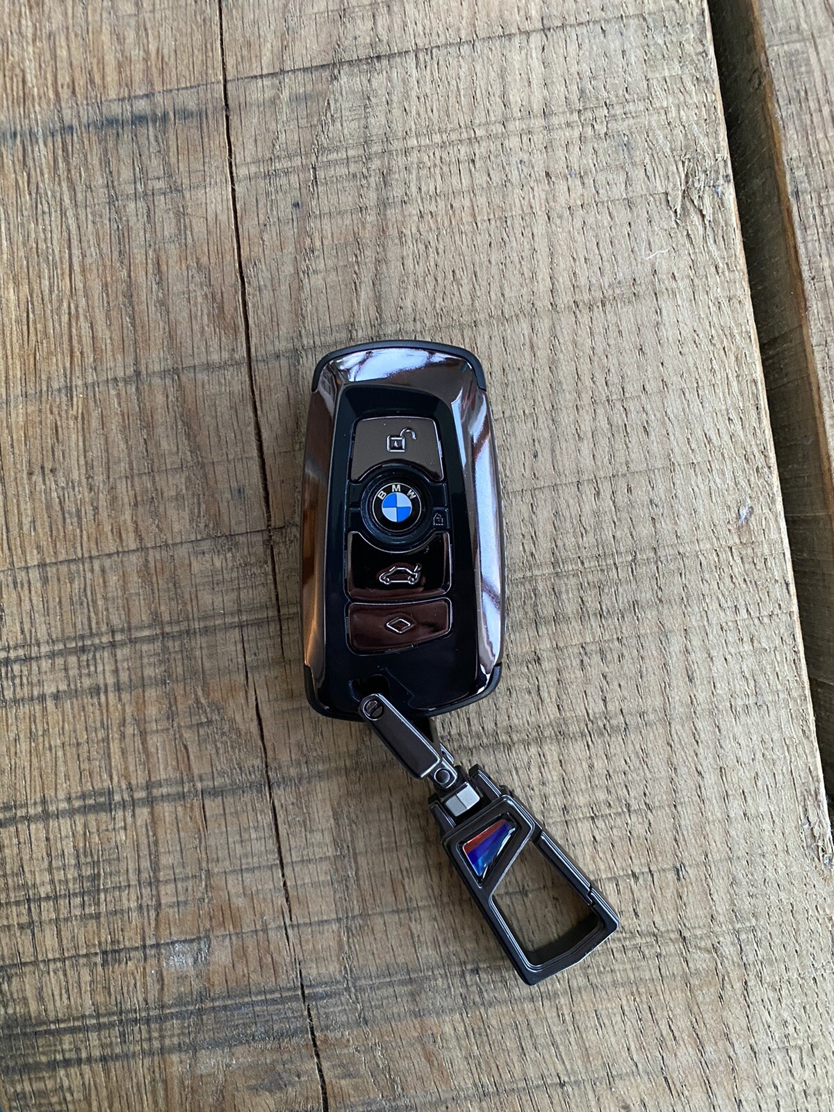 BMW Key Case M Sport Remote Cover With Metal Clip. Gun Metal Grey ...