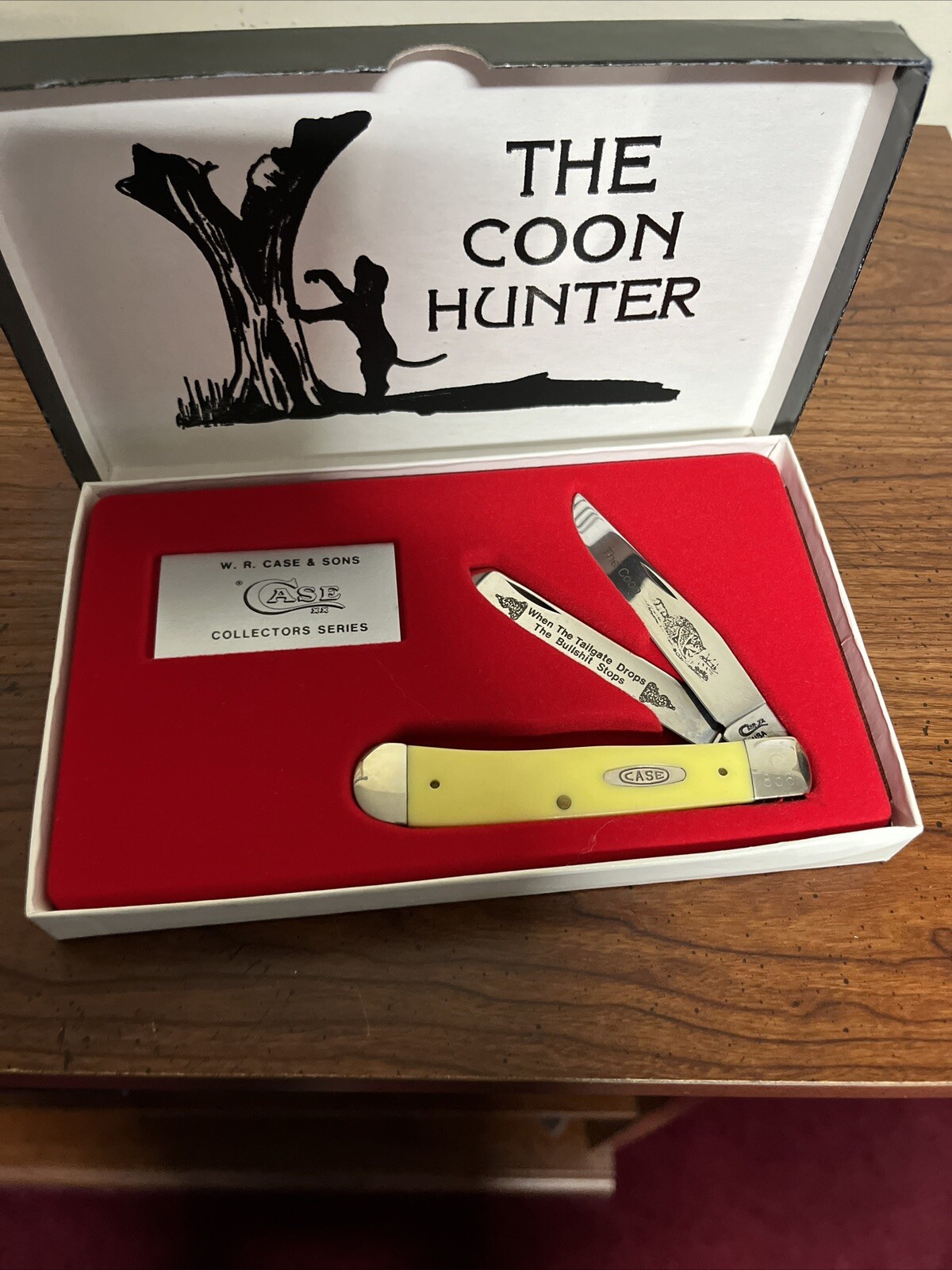 Vintage CASE XX "THE COON HUNTER" Collectable Knife with Box #856 ~RARE ...