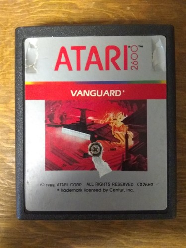 1988 Vanguard Atari 2600 *Cartridge Only* | eBay