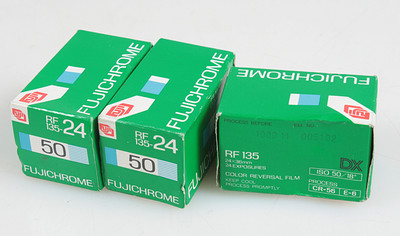 FUJICHROME 35MM ISO 50 FILM, SET OF 3, UNOPENED, AS IS | eBay