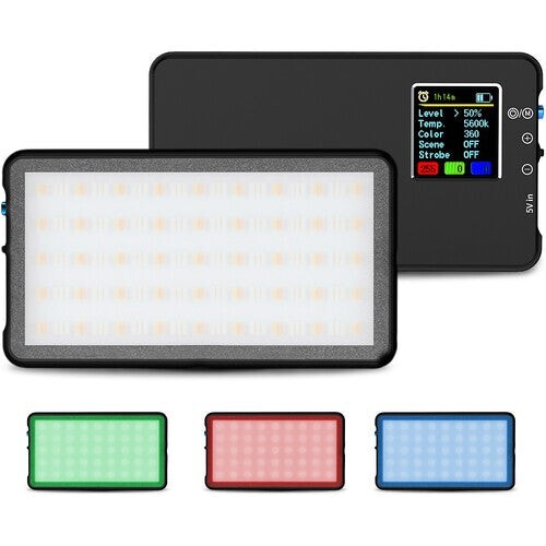 Lume Cube RGB Panel GO | Full Color RGB & Bicolor Light for ...