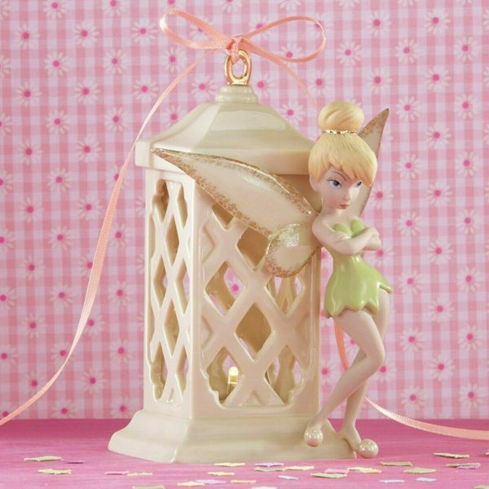 Lenox ` Disney Tinkerbell Pixie Bright Night Light Figurine Lighted ...