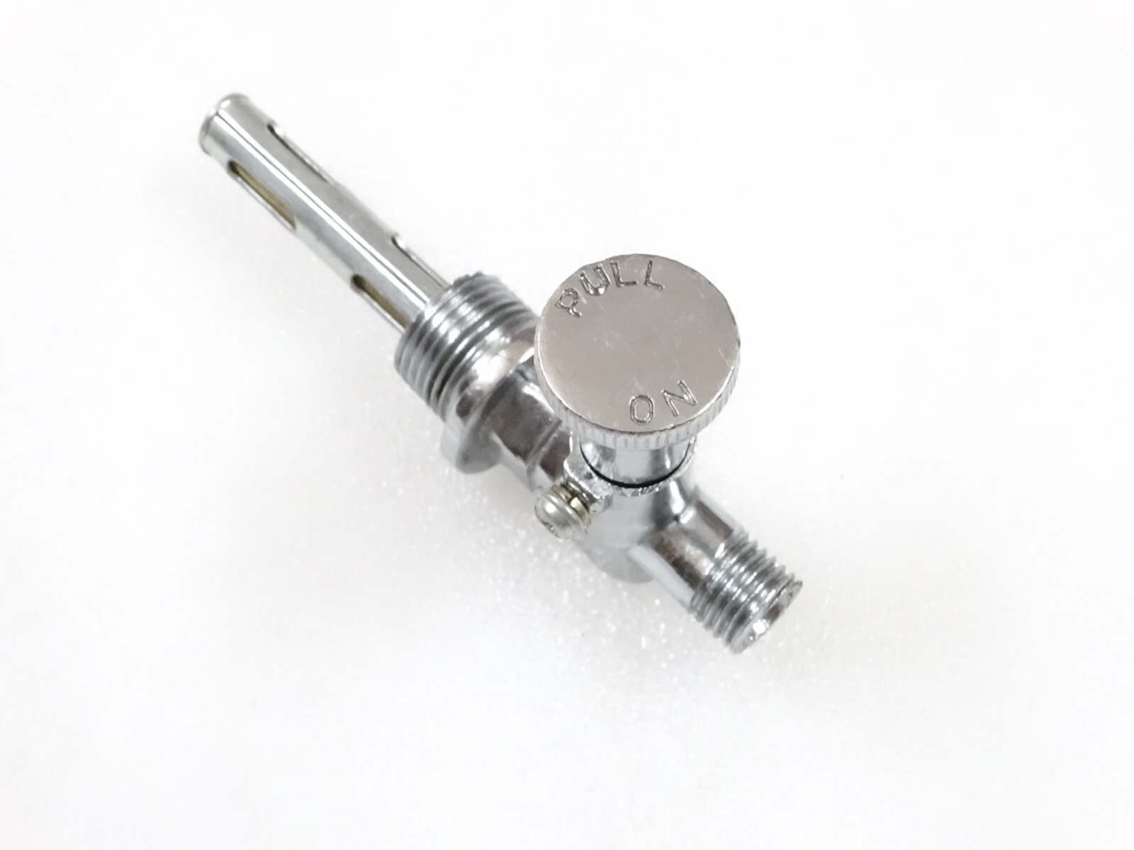 Petrol Tap 3/8"x1/8" Plunger Chrome Fits BSA Norton #V99 | eBay UK