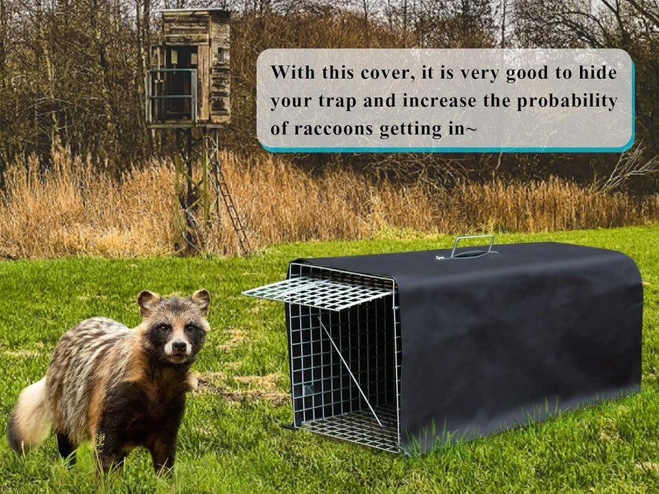 Trap Cage Cover Cage Covers for Small Animal Trap Cage, Feral Cat Trap ...