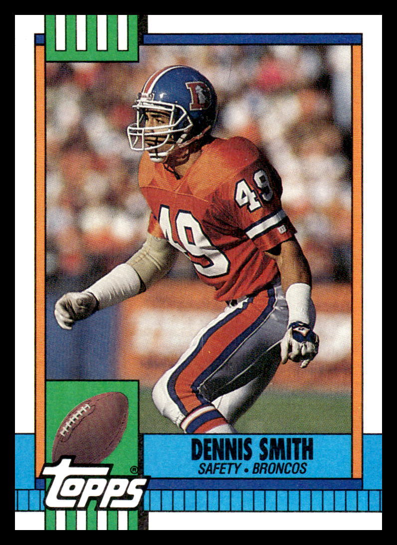 1990 Topps Dennis Smith #36 Denver Broncos Football Card | eBay