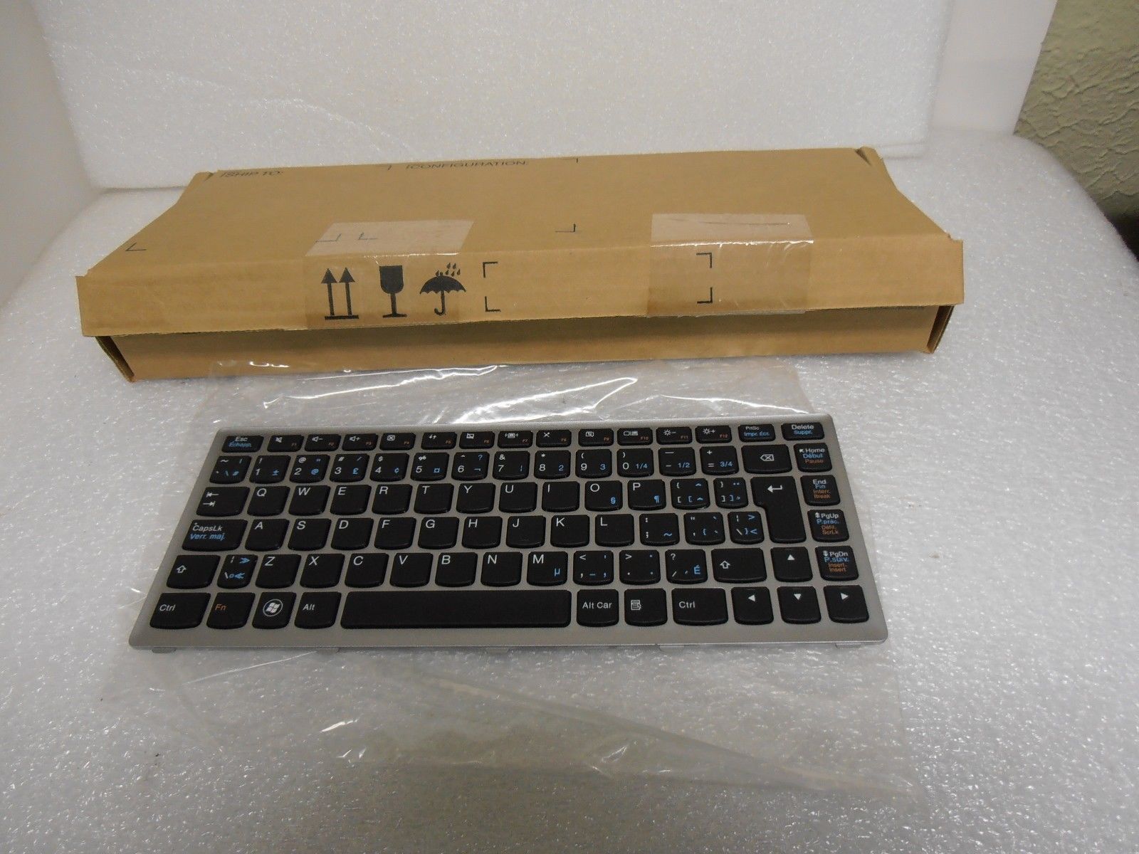 Lenovo French Canadian Keyboard 25011671 IdeaPad G470 G475 T2t7-fren ...