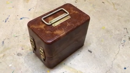 Soviet Bakelite Box.USSR Bakelite Ammo Box Vintage Military DP-24 USSR ...