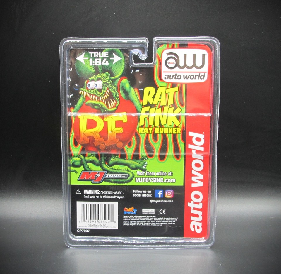 AUTO WORLD, RAT FINK 1974 Plymouth Road Runner, MiJo Exclusives ...