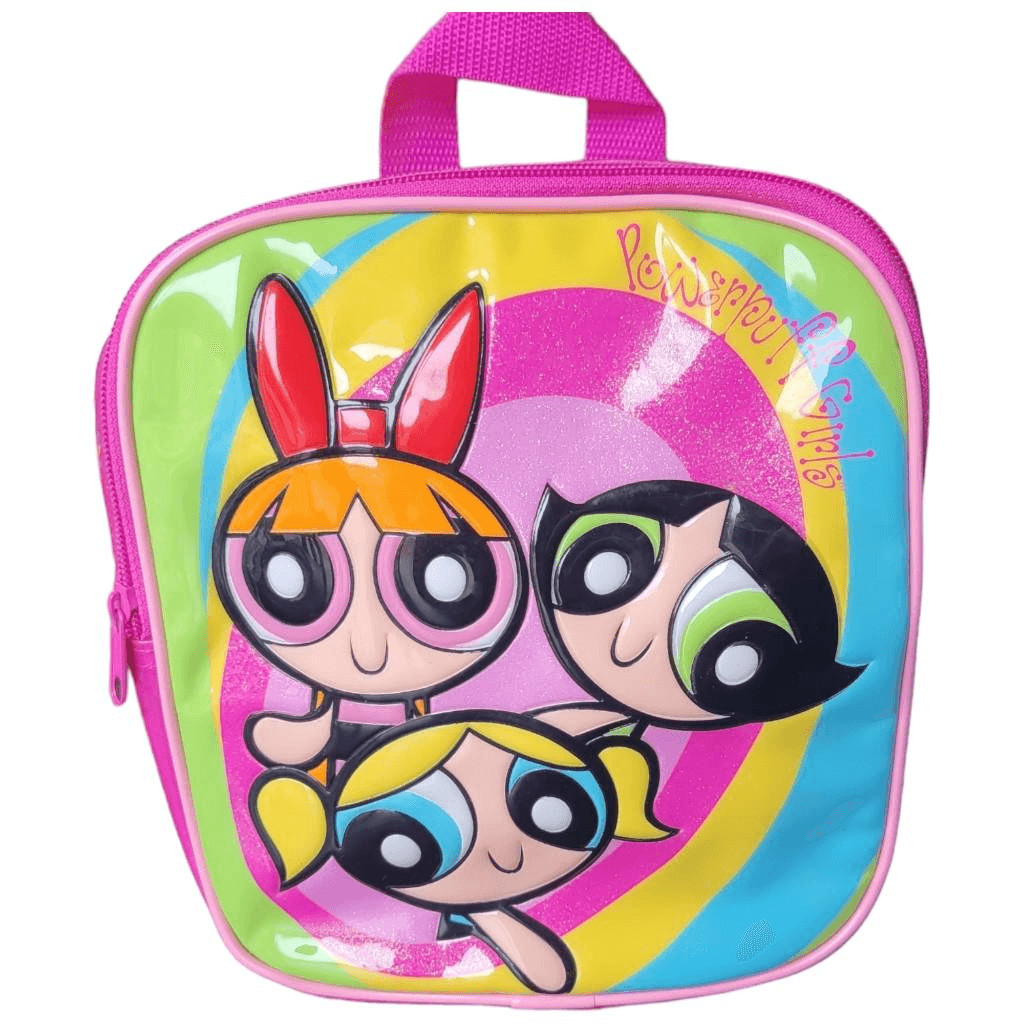 Powerpuff Y2K Glittery Backpack 2000 Cartoon Network … - Gem