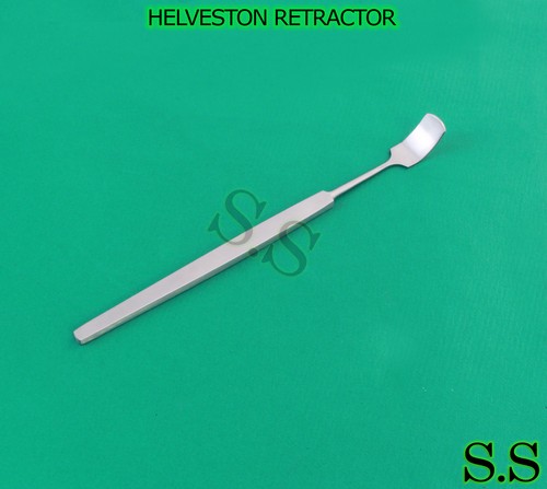 HELVESTON RETRACTOR THIN CURVED BLADE BARBIE" 9MM WIDE | eBay