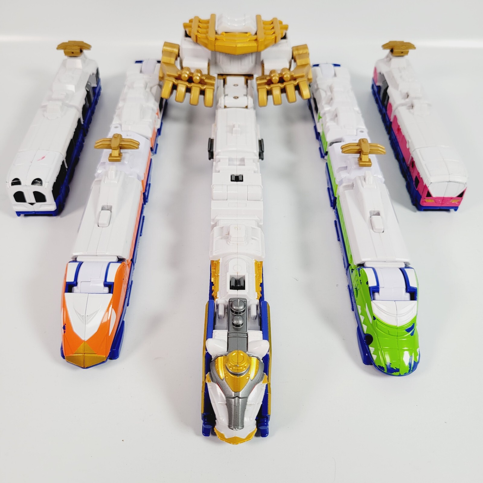 Power Rangers Ressha Sentai ToQger Series EX Ressha Gattai DX Safari ...