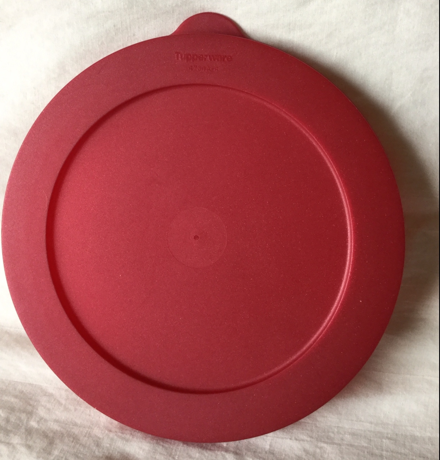 Tupperware Red Round Replacement Lid Seal #4734A-4 Jewel Tone | eBay