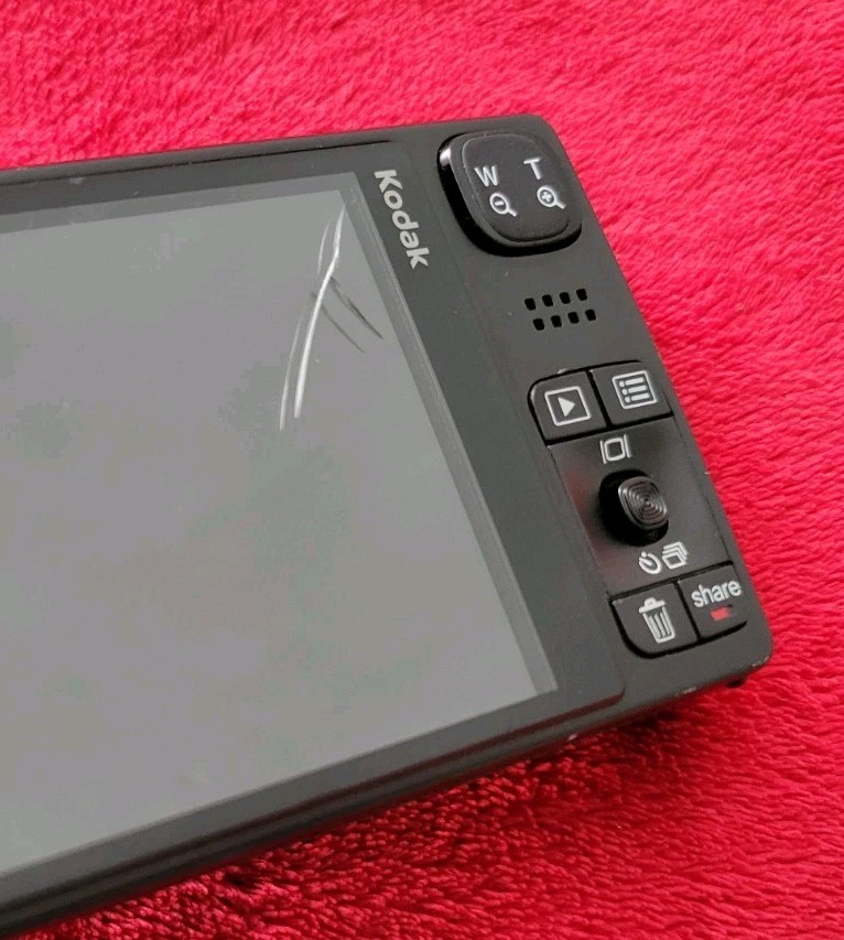 Kodak EasyShare M1033 Hd Digital Camera Black W/ Battery WORKS (( MUST ...