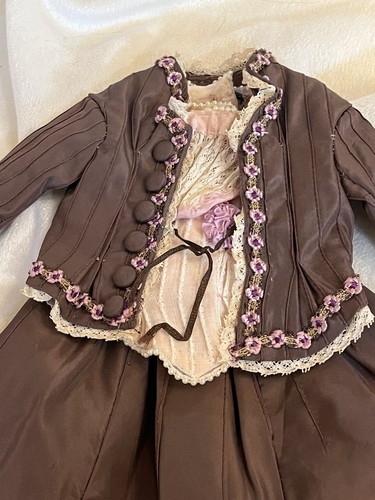 Very Pretty Handmade Fancy Doll Dress Outfit For A China Or French ...