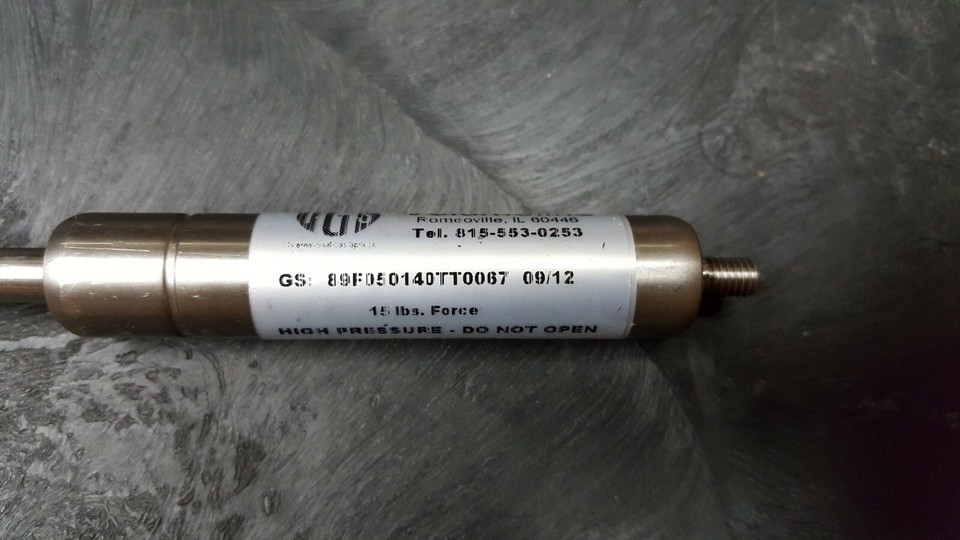 Volumeline 89F050140TT067 High Pressure Gas Shock 15LBS. FORCE | eBay