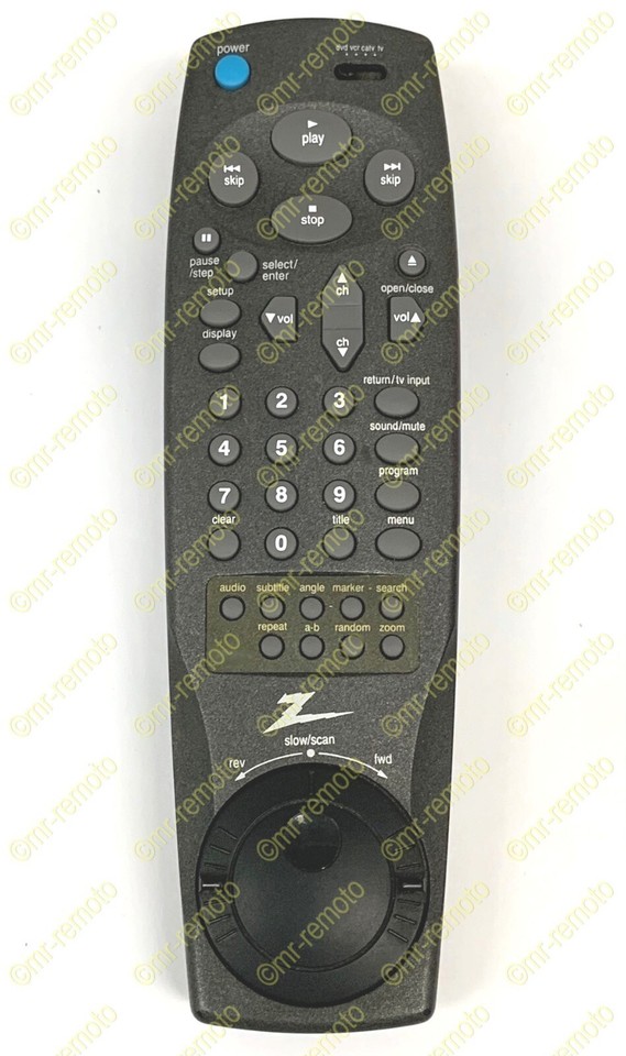 OEM Genuine ZENITH Remote Control for DVC2200C DVC2250 DVC2250C DVD ...
