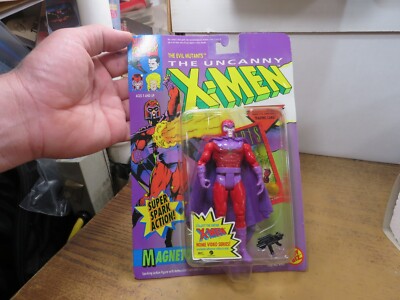 Marvel The Uncanny X-Men Magneto Super Spark (1992) Toy Biz Action ...