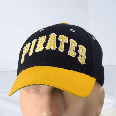 Pittsburgh Pirates MLB Nike Dri-Fit Legacy 91 OSFM Fitted Stretch Black ...
