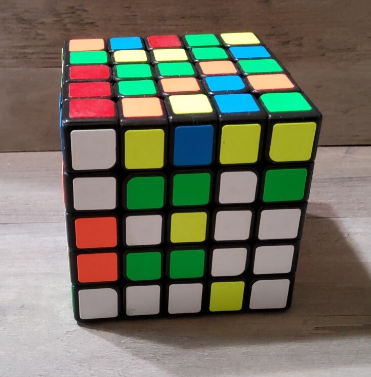 MF5 MoFang JiaoShi 5x5 Rubic Speed Cube Stickered Strategy Puzzle Game ...