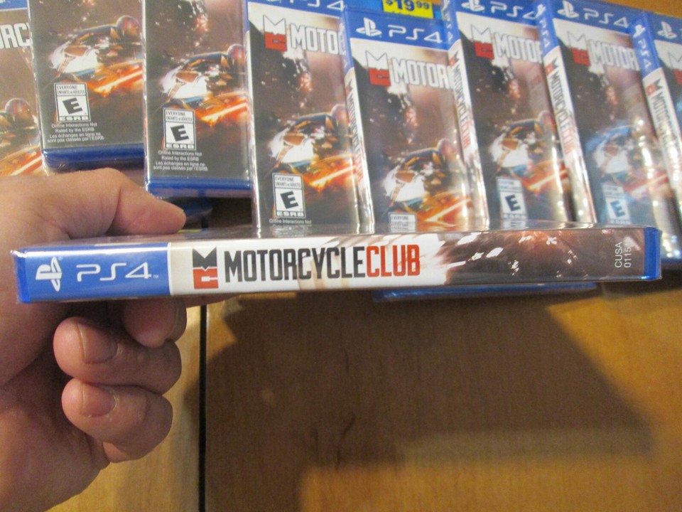 Motorcycle Club PS4 PLAYSTATION 4 SONY BRAND NEW FACTORY SEALED ...