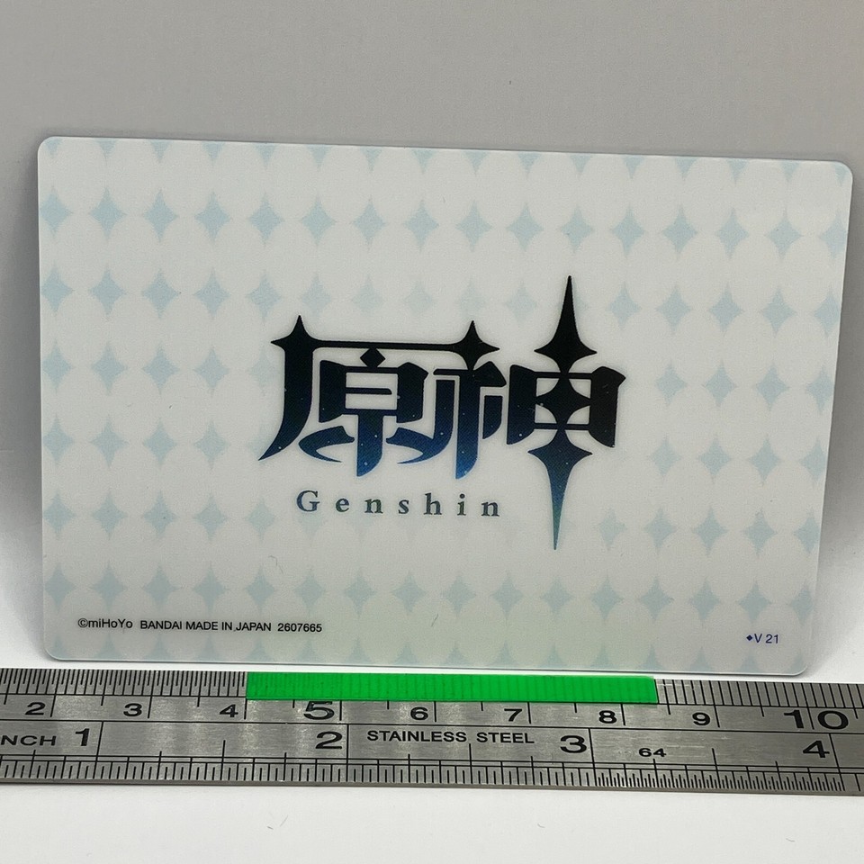 Eula - Genshin Impact Wafer Card V 21 miHoYo BANDAI TCG Japanese #184 ...