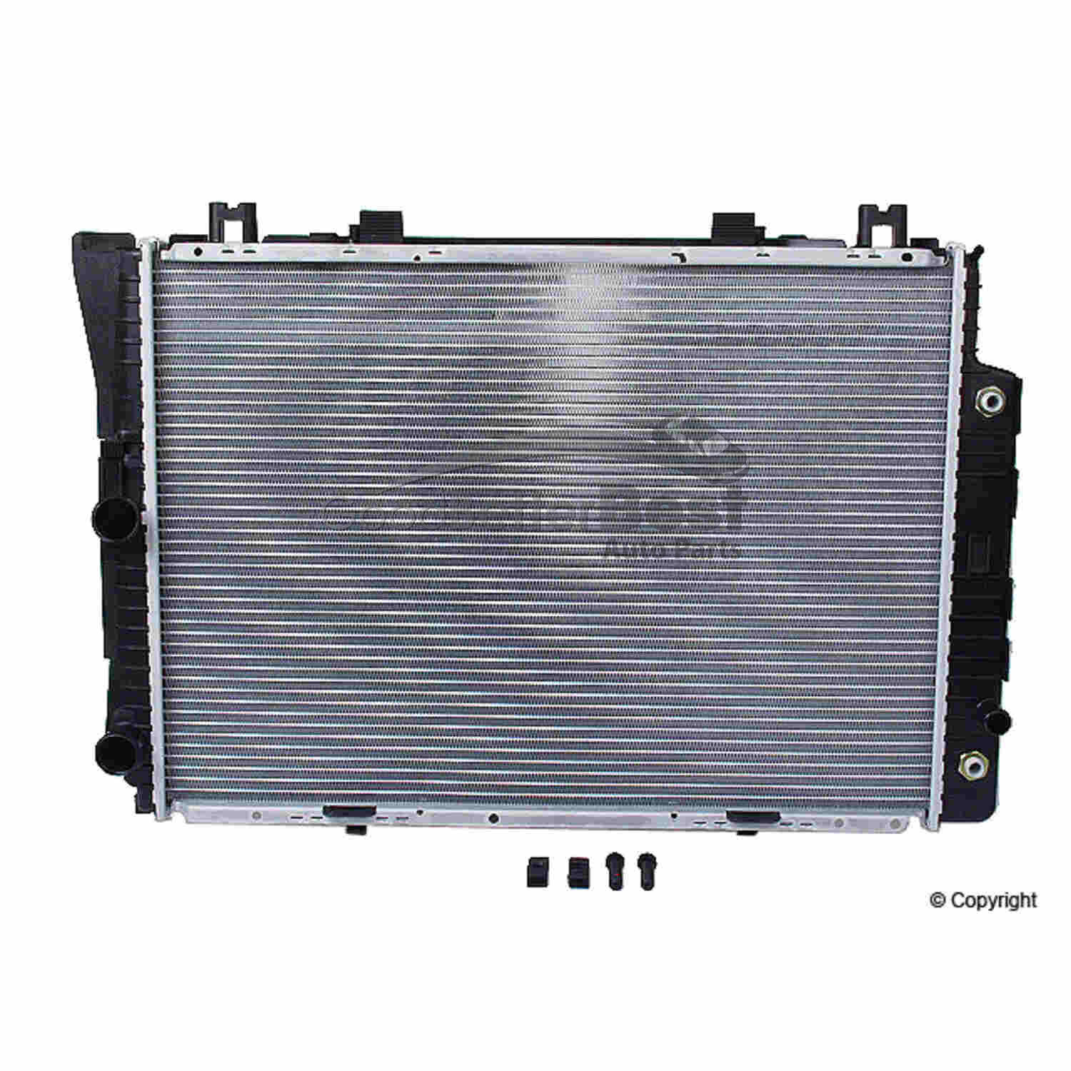One New Nissens Radiator 62746A 1405002103 for Mercedes MB 300SE S320 ...