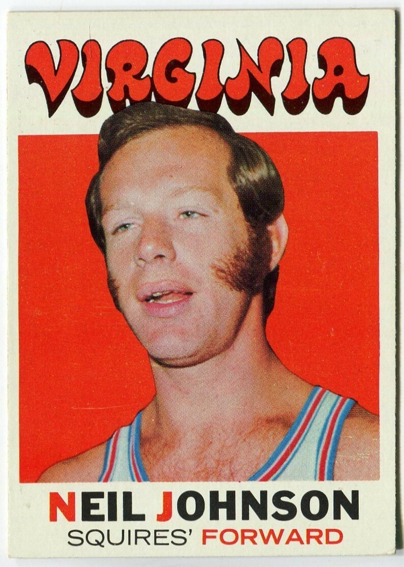 1971-72 Topps #216 Neil Johnson Virginia Squires ABA | eBay