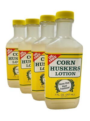 4 corn huskers oil free lotion heavy duty hand treatment 7oz ea scuffed ...