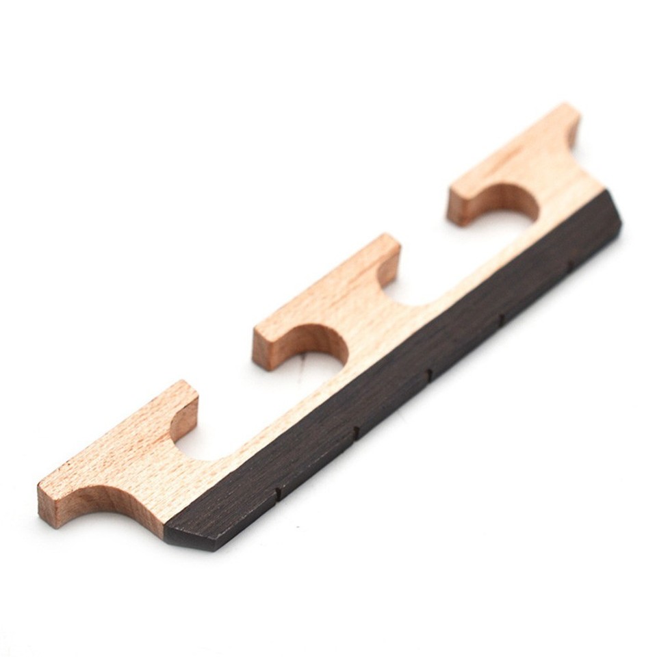 Maple And Ebony 3 Footed Banjo Bridge For 4/5/6-string Banjos Parts ...
